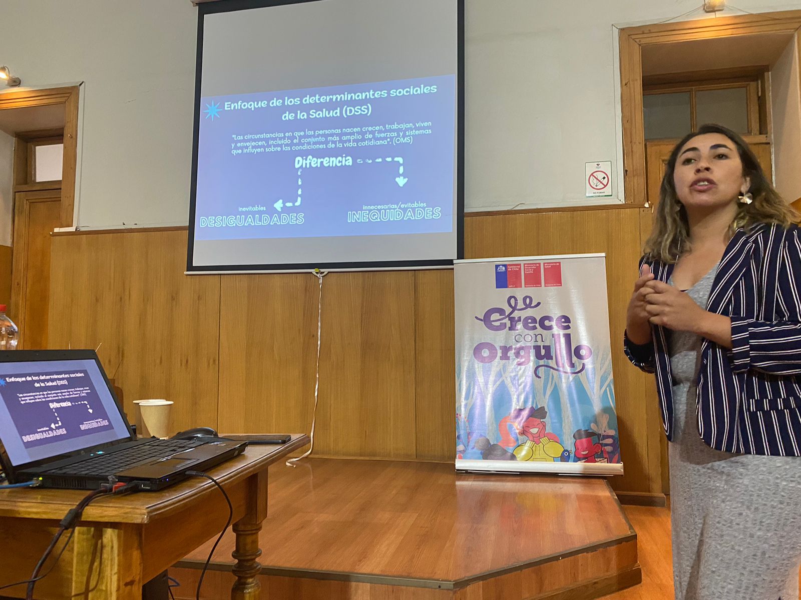 Académica de Medicina participó en jornada del programa de acompañamiento a la identidad de ...